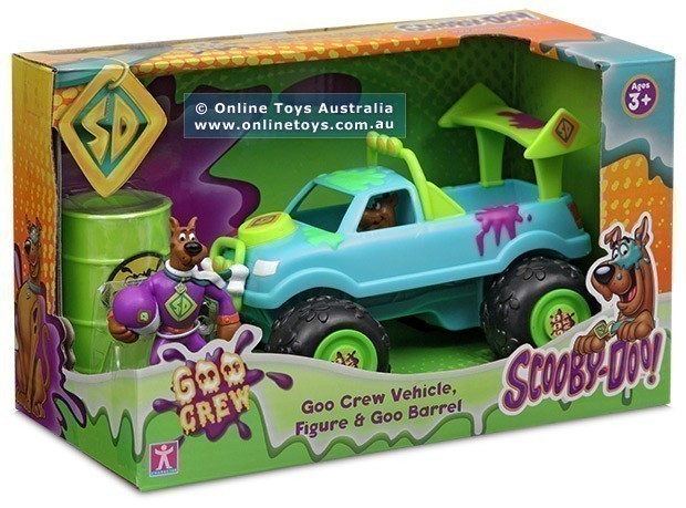 Scooby Doo - Crew Vehicle & Figure with Goo Barrel - Online Toys Australia