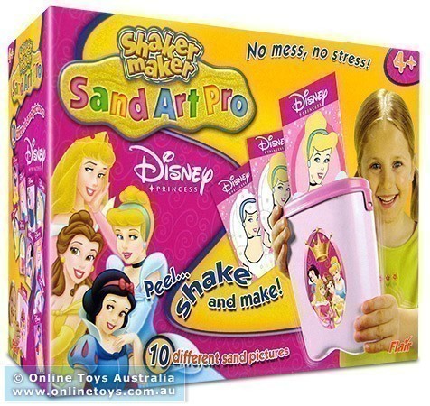 Shaker Maker - Sand Art Pro - Disney Princess - Online Toys Australia