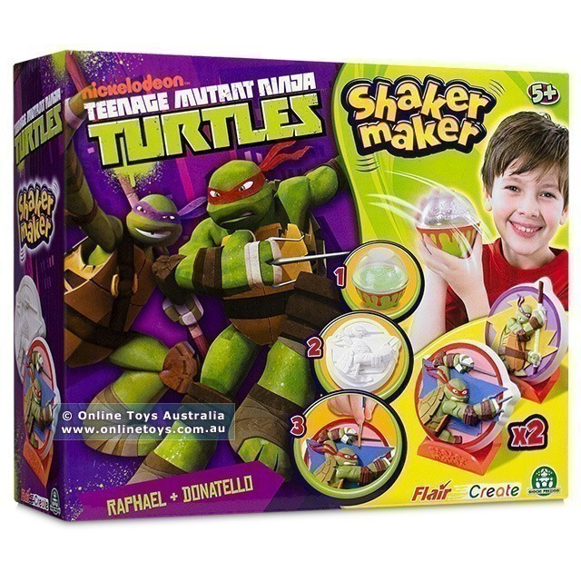 Shaker Maker - TMNT Raphael & Donatello - Online Toys Australia
