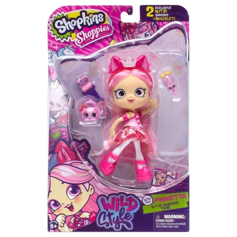 Shopkins - Shoppies - Wild Style Doll Assortment - Online Toys Australia