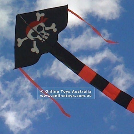 Single Line Kite - Pirate Delta 94cm - Online Toys Australia