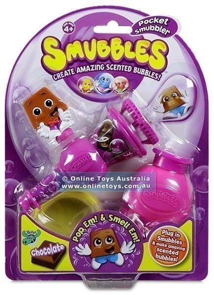 Smubbles - Pocket Smubbler - Chocolate Scent - Online Toys Australia