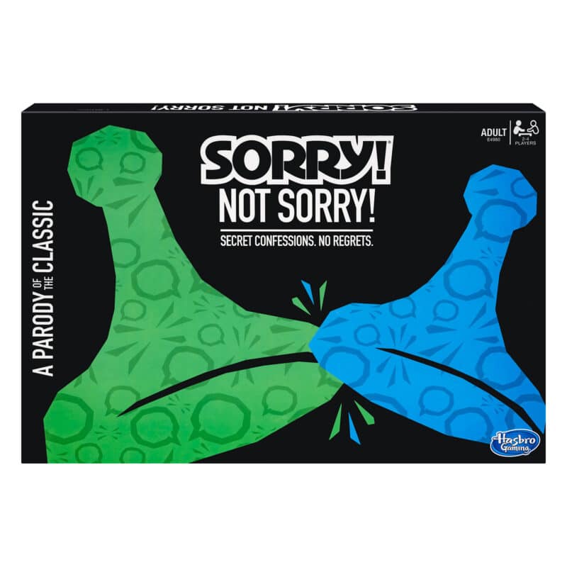 Sorry! Not Sorry! Adult Party Board Game - Online Toys Australia