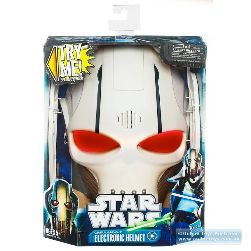 Star Wars - General Grievous Electronic Helmet - Online Toys Australia