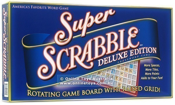 Super Scrabble Deluxe Edition - Online Toys Australia