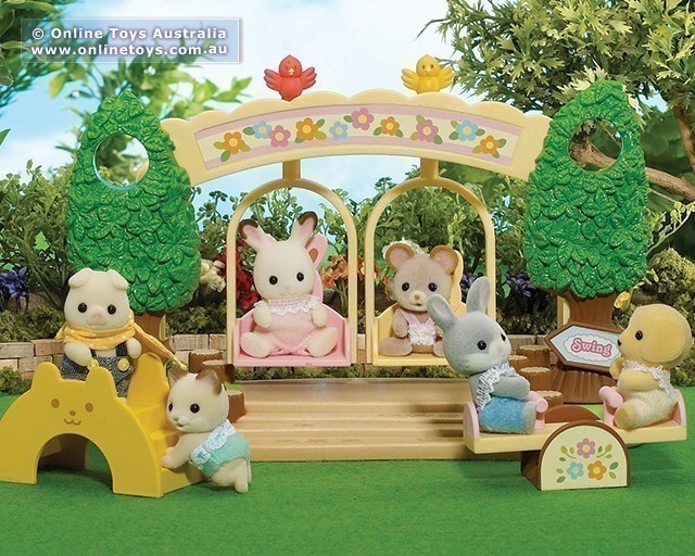 Sylvanian Families - Nursery Playground Swing Set SF4721 - Online Toys ...