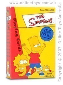 The Simpsons Playing Cards - Online Toys Australia