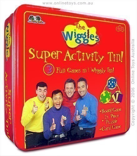 The Wiggles Super Activity Tin! - 3 Fun Games - Online Toys Australia