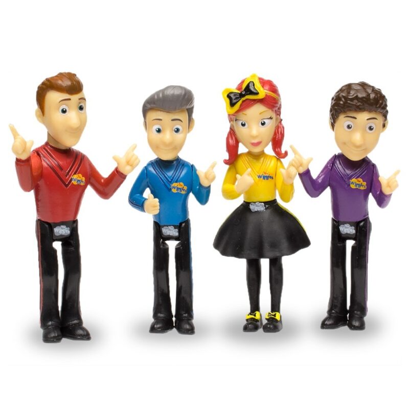 The Wiggles - Wiggles 3-Inch Figures - 4 Pack - Online Toys Australia