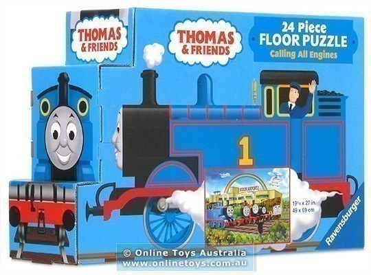 Thomas and Friends - Calling all Engines - 24 Piece Floor Puzzle ...