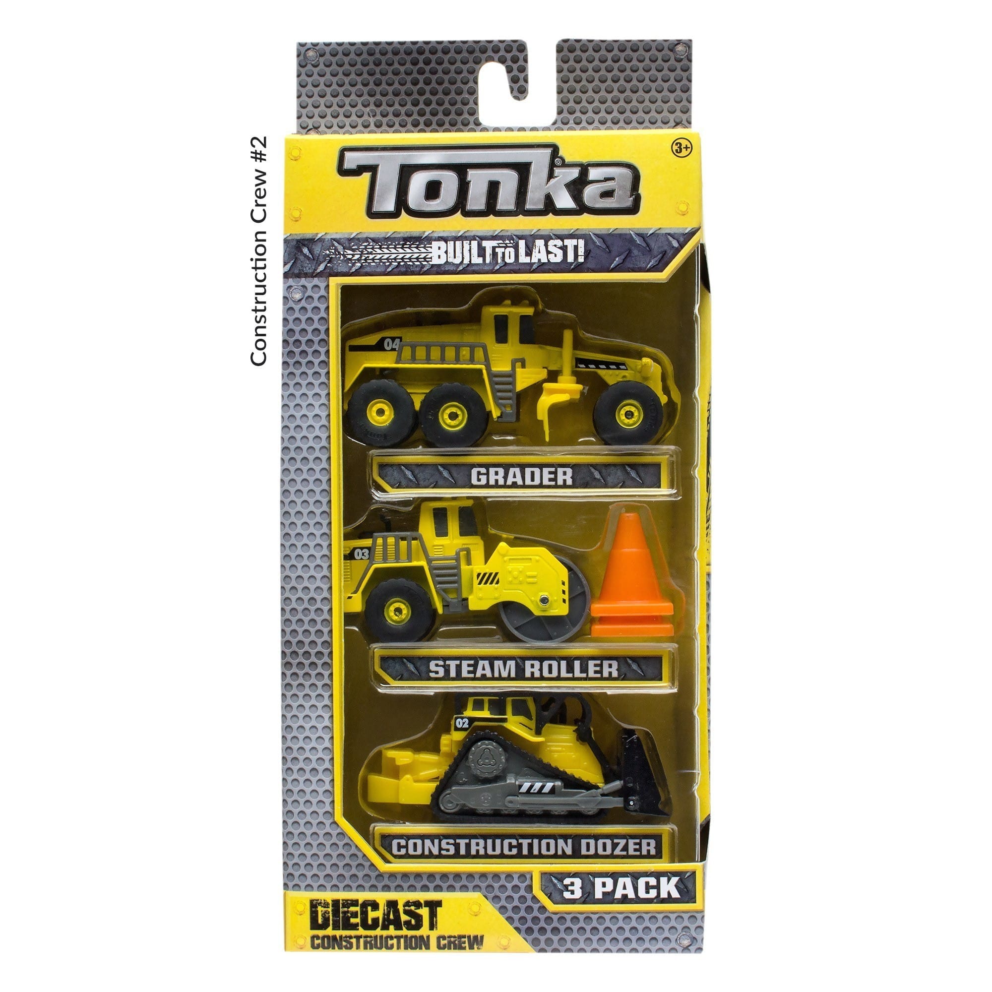 Tonka - 70th Anniversary Die-Cast Vehicles - 3-Pack - Online Toys Australia