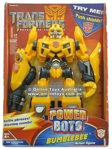 Transformers - Power Bots - Bumblebee Action Figure - Online Toys Australia