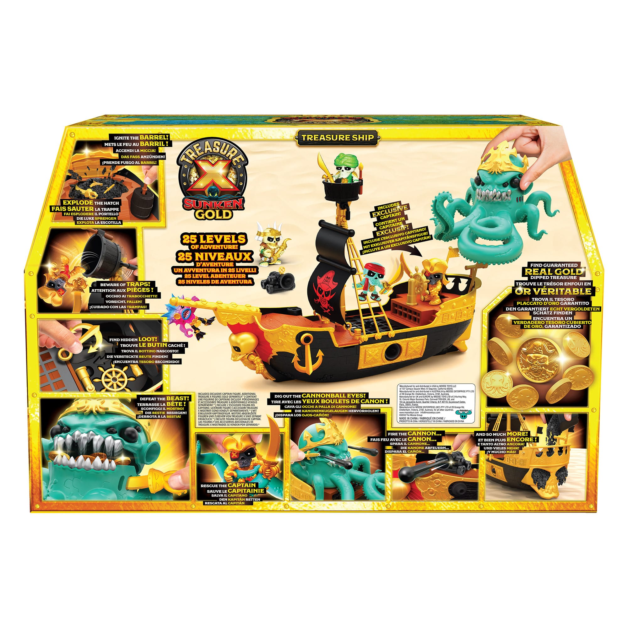 Treasure X Sunken Gold Treasure Ship Online Toys Australia
