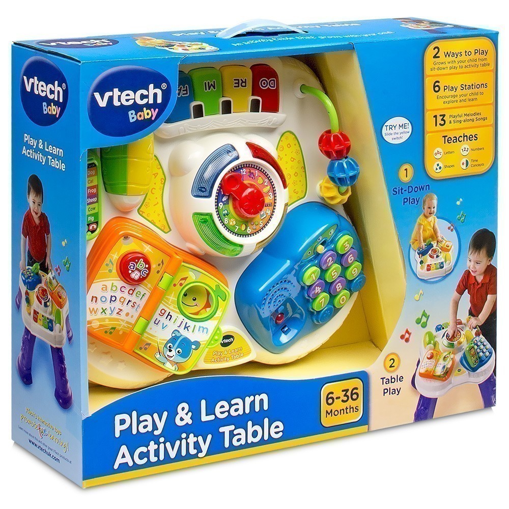 Vtech Baby - Play & Learn Activity Table - Online Toys Australia