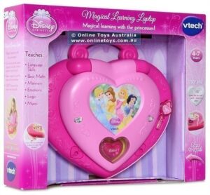 Vtech - Disney Princess - Magical Learning Laptop - Online Toys Australia