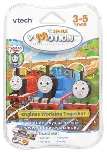 Vtech - V.Smile Motion - Thomas and Friends Cartridge - Online Toys ...