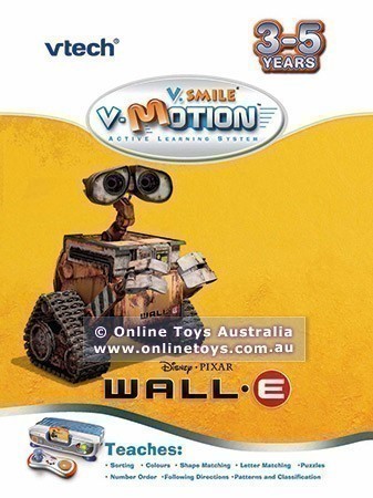 Vtech - V.Smile Motion - Wall-E Cartridge - Online Toys Australia