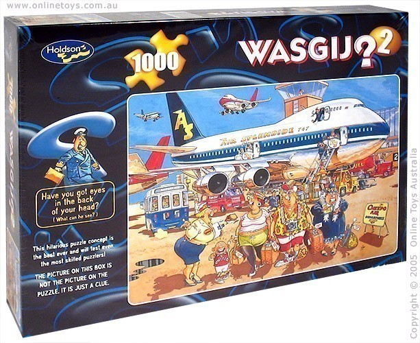 Wasgij? 2 - Happy Holidays - 1000Pce Jigsaw Puzzle - Online Toys Australia