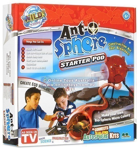 Wild Science - Ant-O-Sphere Starter Pod - Online Toys Australia