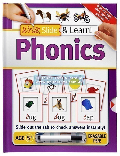 Write Slide and Learn - Phonics - Online Toys Australia