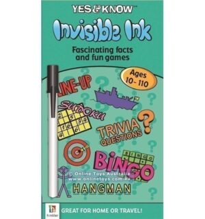Yes and Know - Invisible Ink Book with Facts and Games - Ages 10-110 ...
