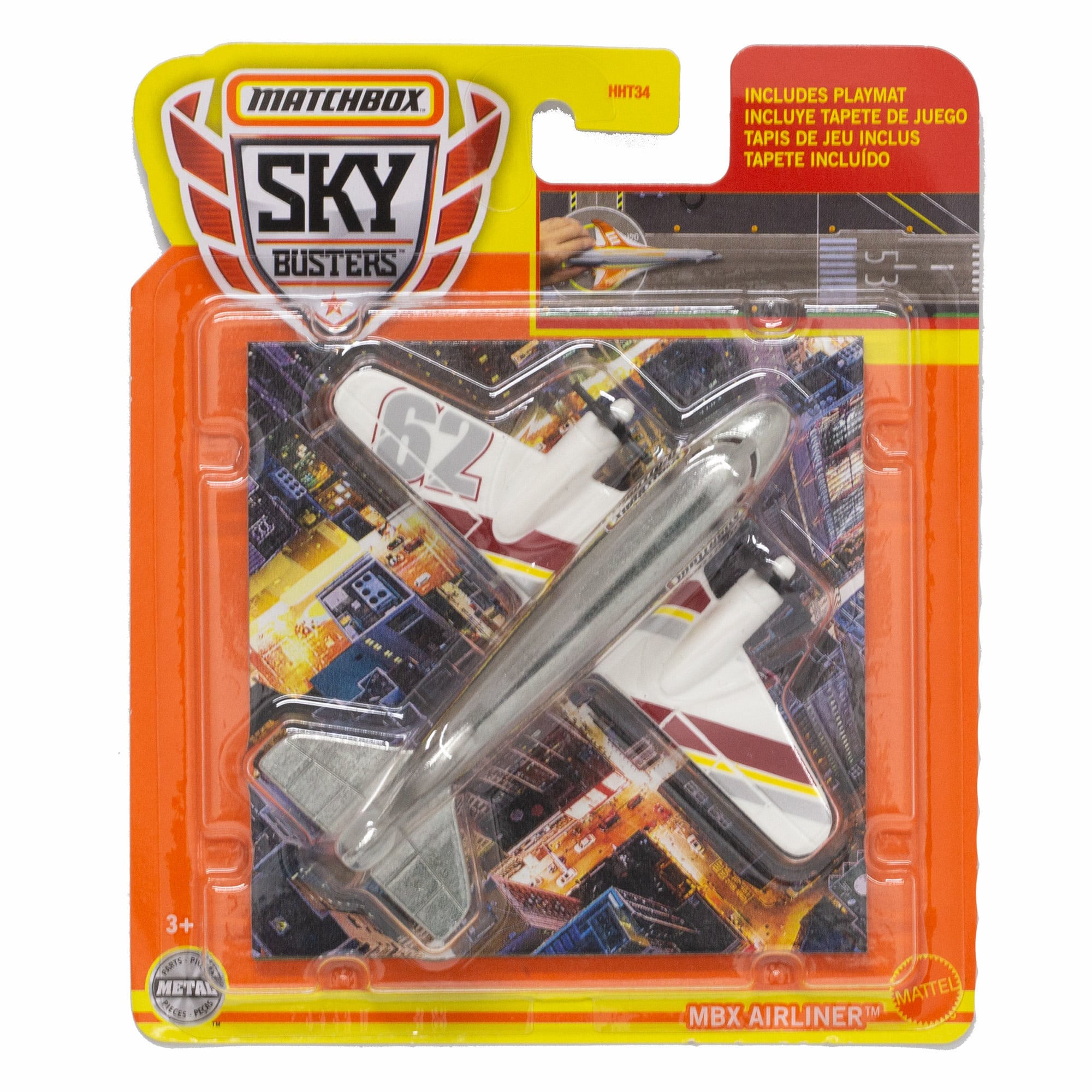 Matchbox - Sky Busters - MBX Airliner - Online Toys Australia