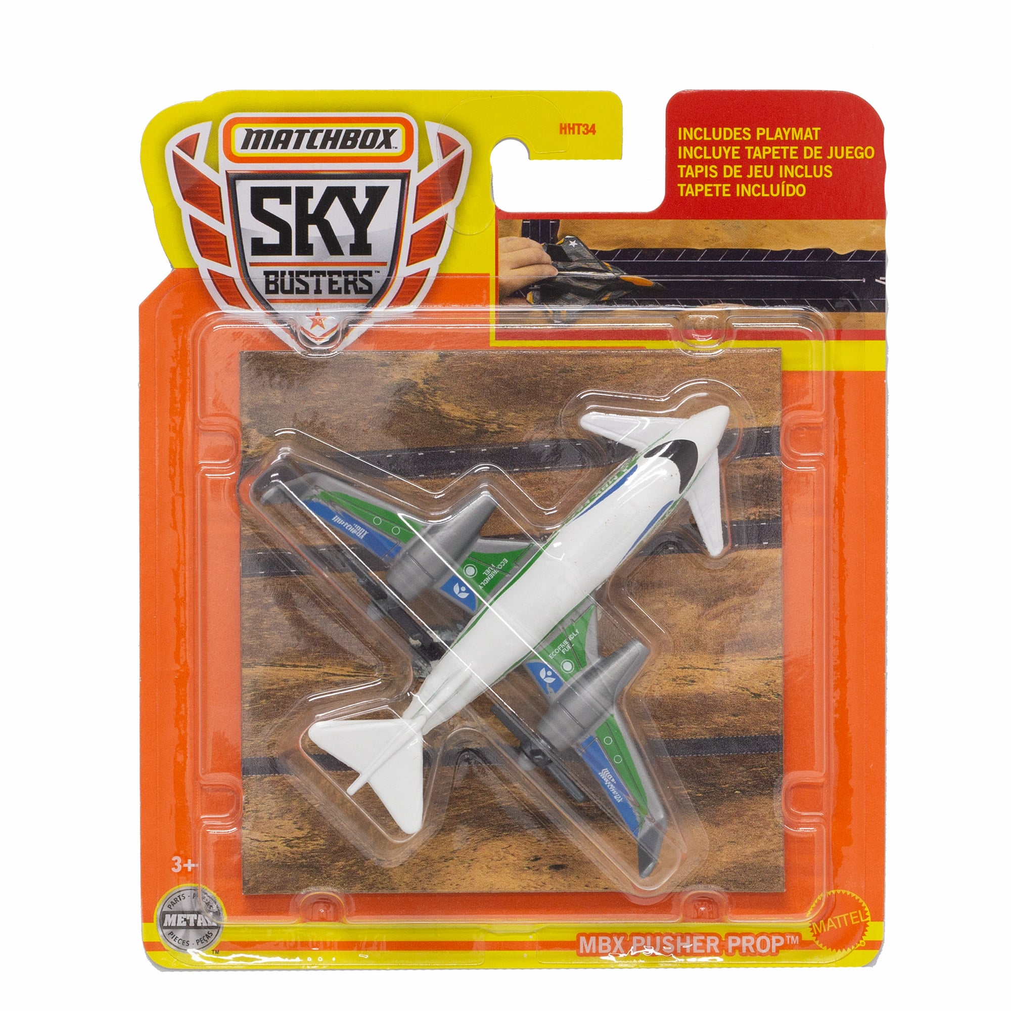 Matchbox - Sky Busters - MBX Pusher Prop - Online Toys Australia