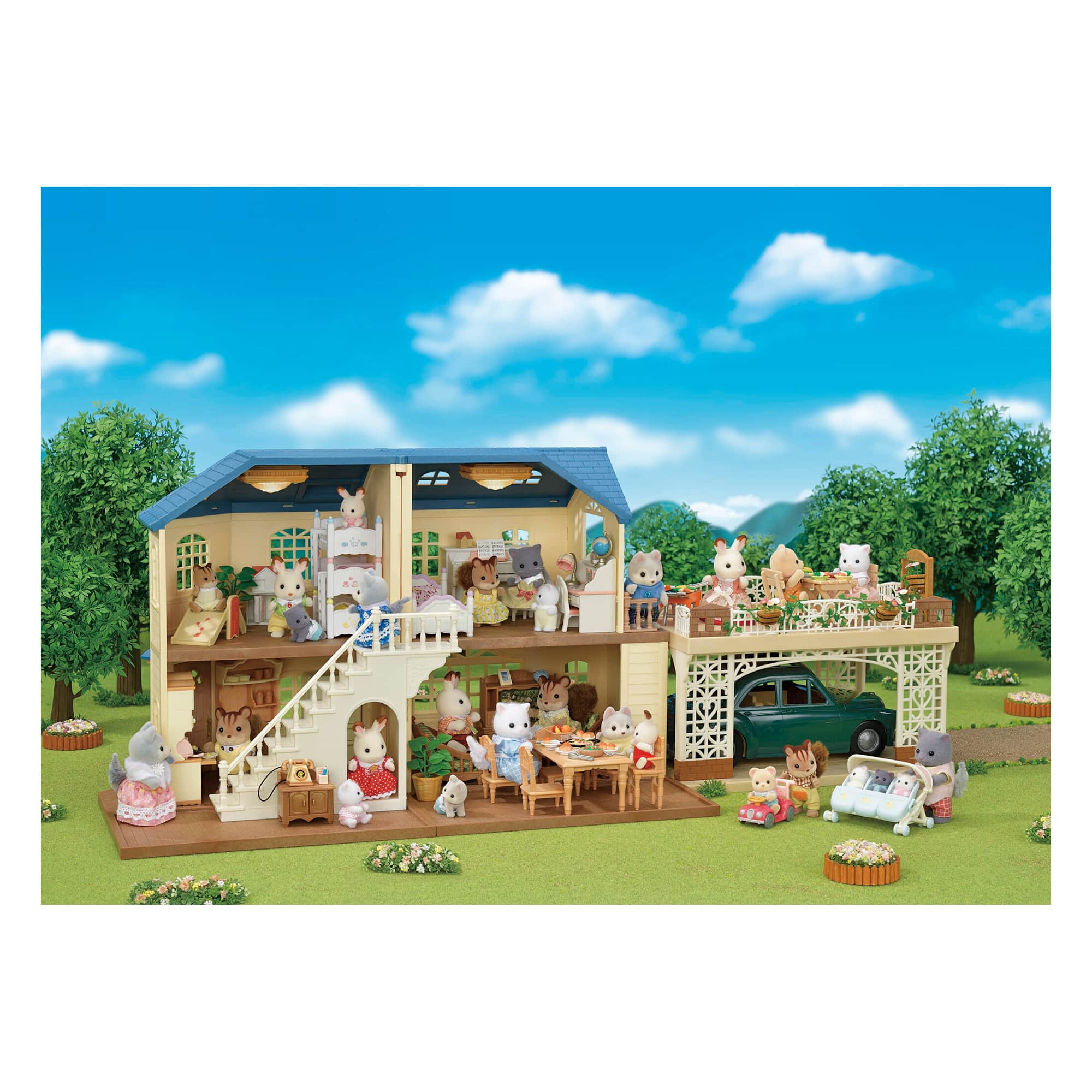 Sylvanian Families - Large House with Carpet Gift Set SF5669 - Online ...