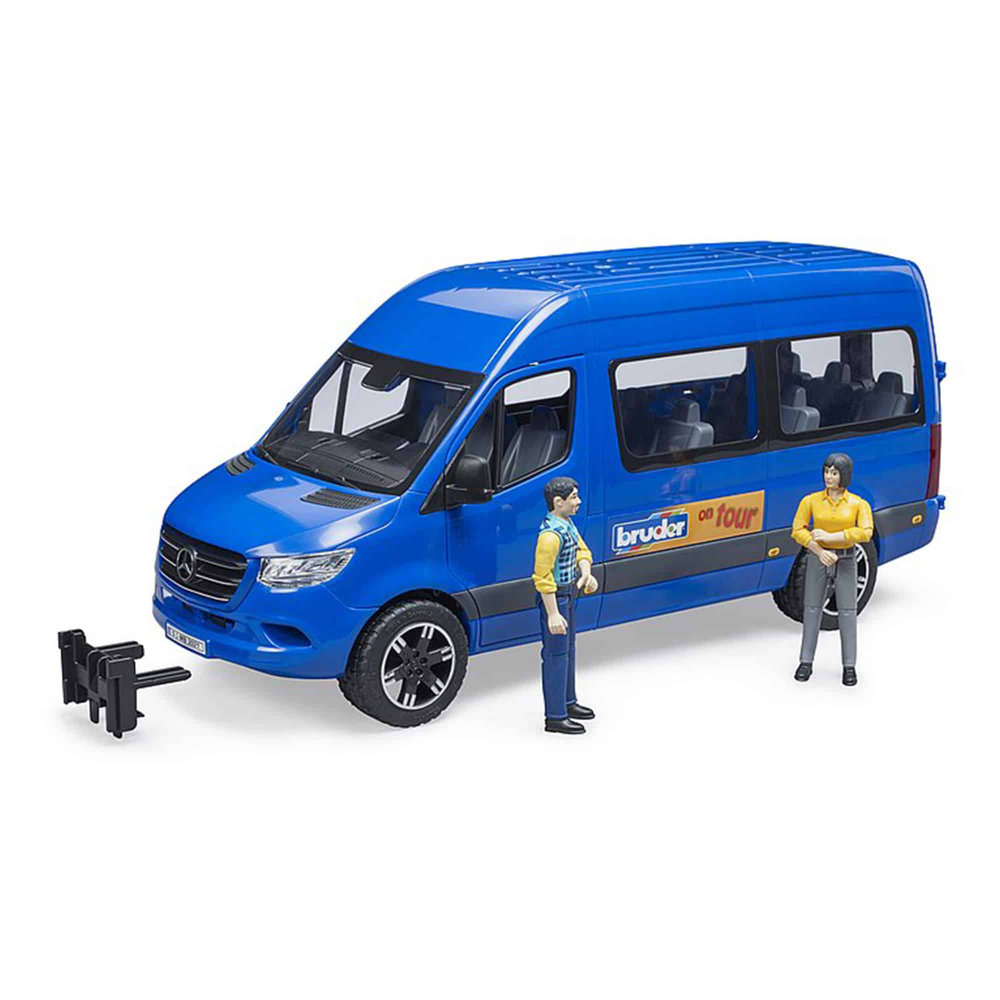 Bruder - Mercedes Benz Sprinter Mini-Bus with Driver and Passenger ...