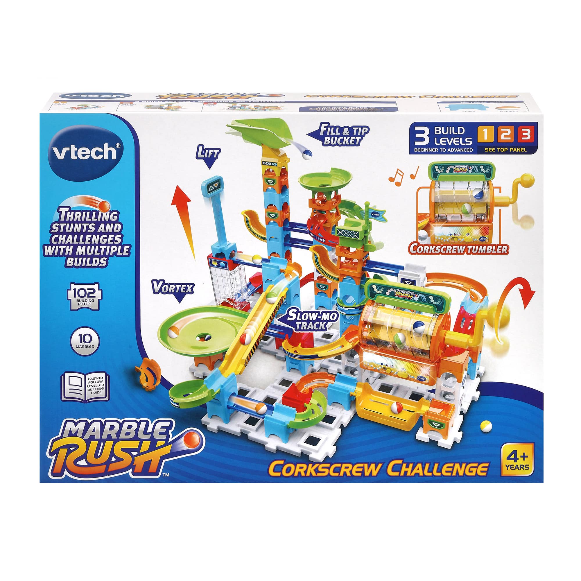 Vtech - Marble Rush Corkscrew Challenger - Online Toys Australia