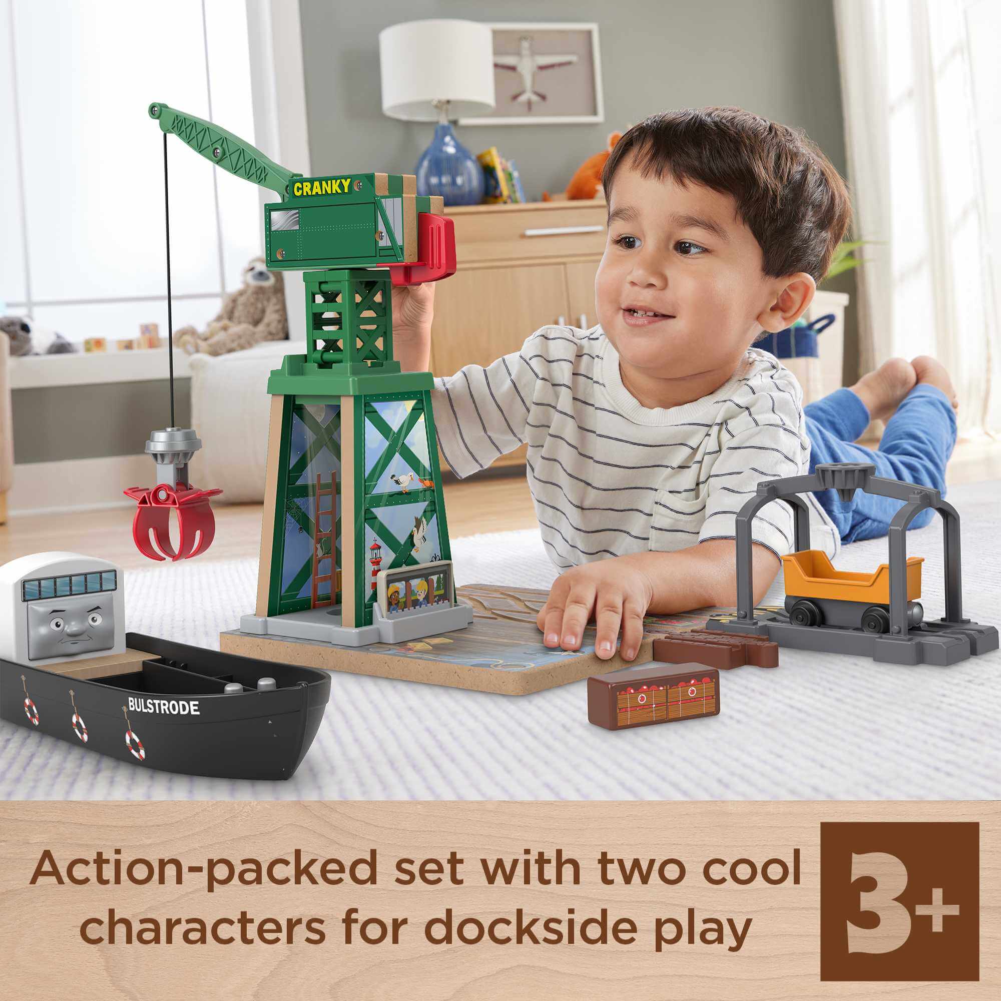 Thomas & Friends - Wooden Railway Brendam Docks - Shop now.