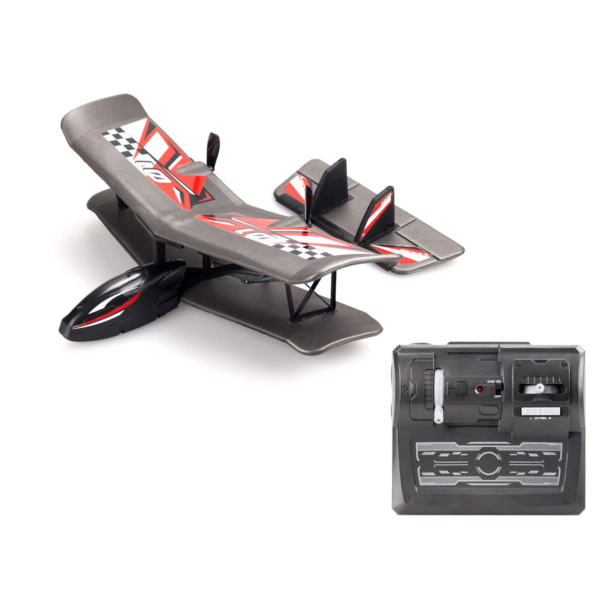 Silverlit - Flybotic Bi-Wing Evo - RC Plane - Online Toys Australia