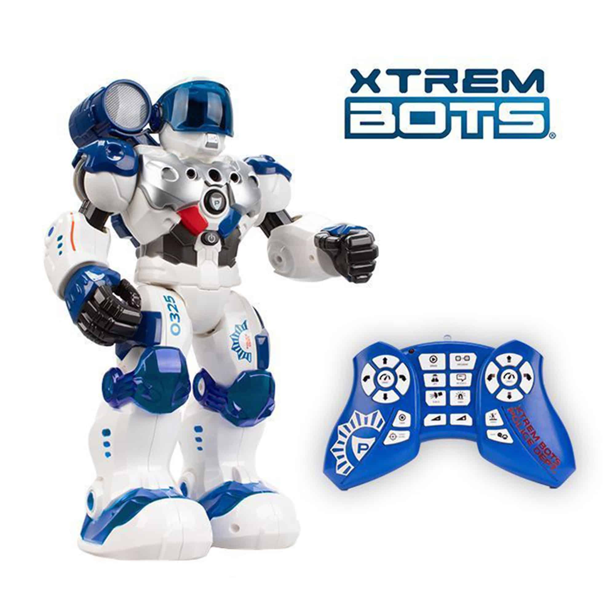 Xtreme Bots - Programmable Police Robot - Patrol - Online Toys Australia