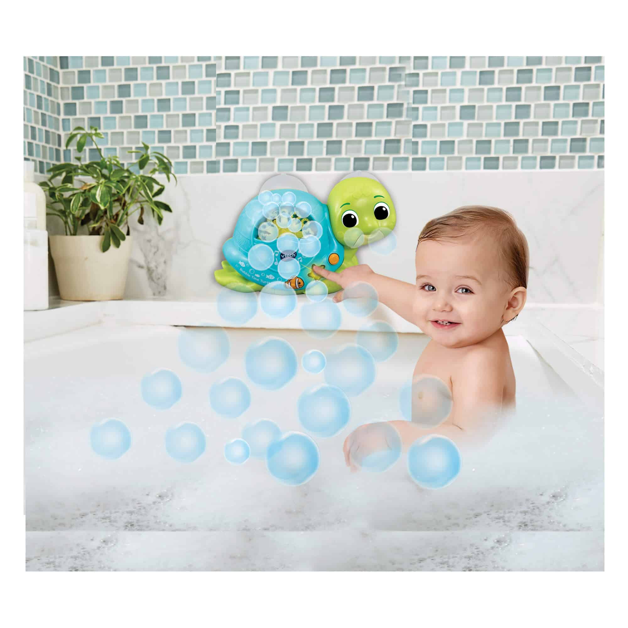 Vtech Bath Toy - Bubble Time Turtle - Online Toys Australia