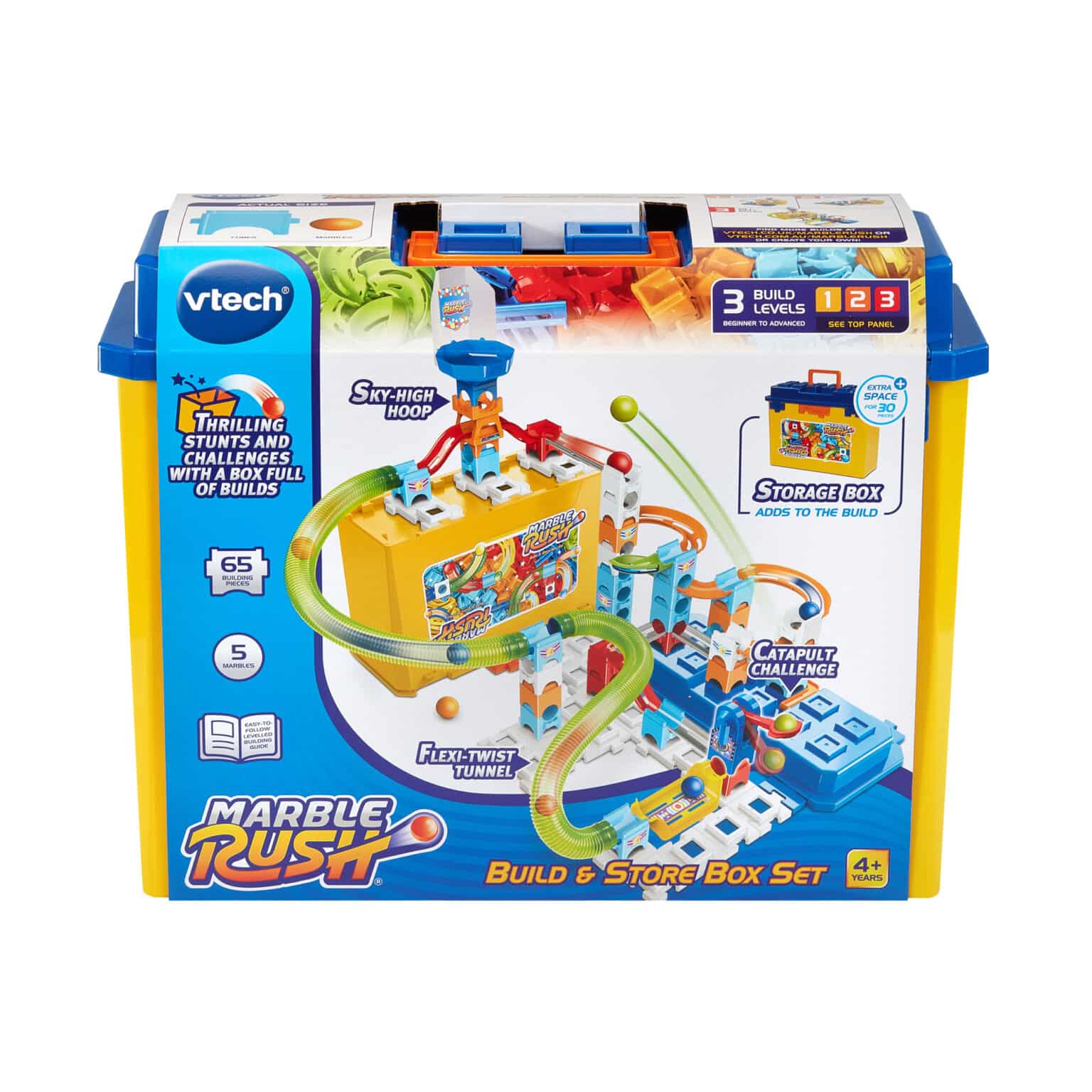 Vtech - Marble Rush Build & Store Box Set - Online Toys Australia