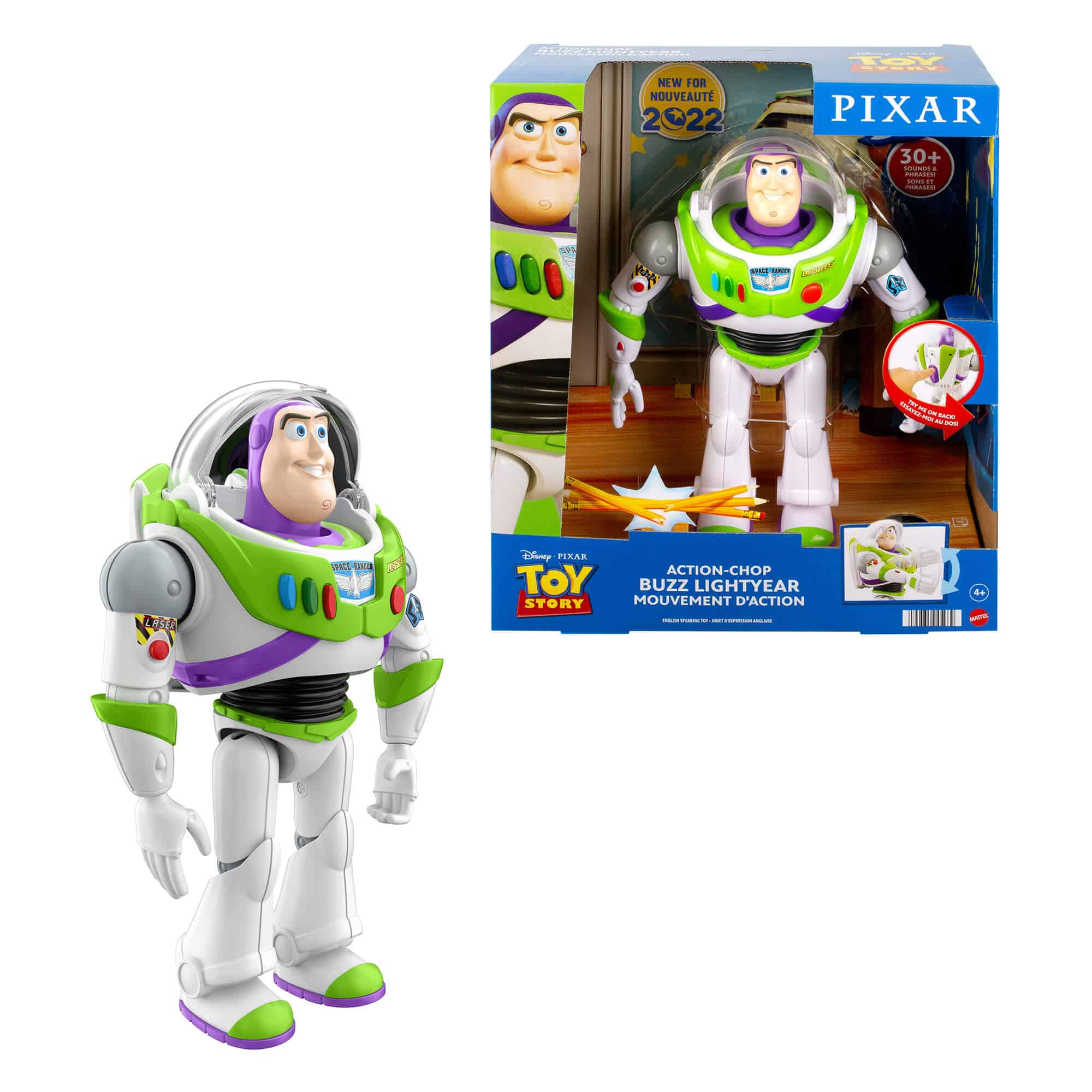 Disney Pixar - Lightyear Laser Blade Buzz Lightyear Figure - Online ...