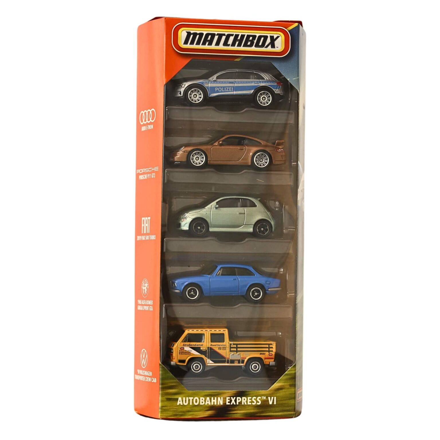 Matchbox 5-Pack Vehicles-MBX ELECTRIC DRIVERS 2023 - Online Toys Australia